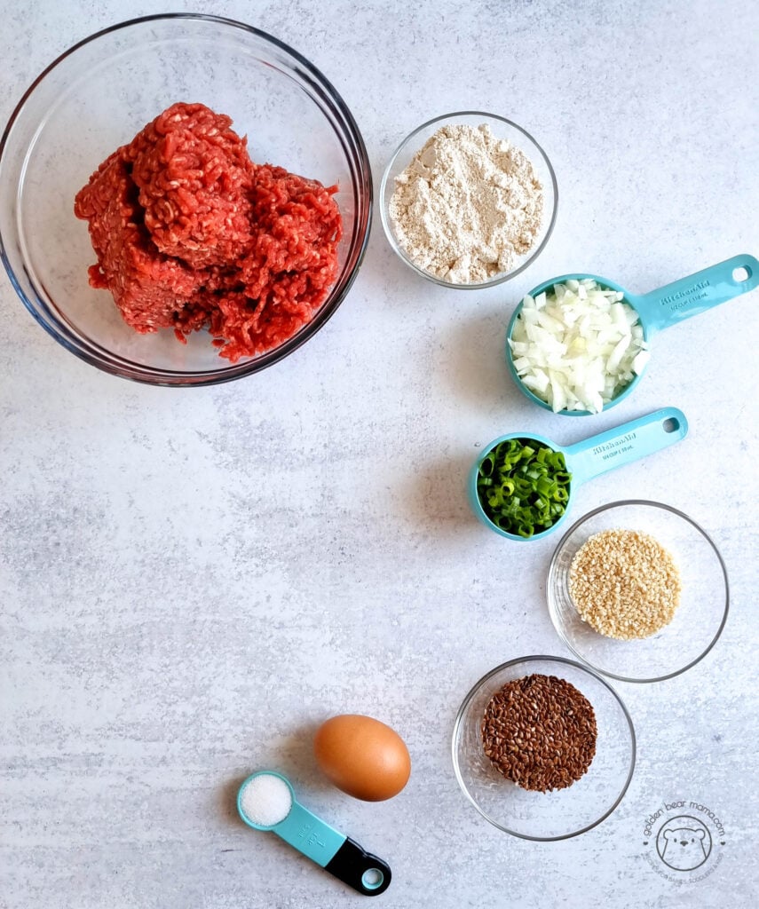Homemade Ground Beef Baby Hamburgers (with seeds) - Golden Bear Mama