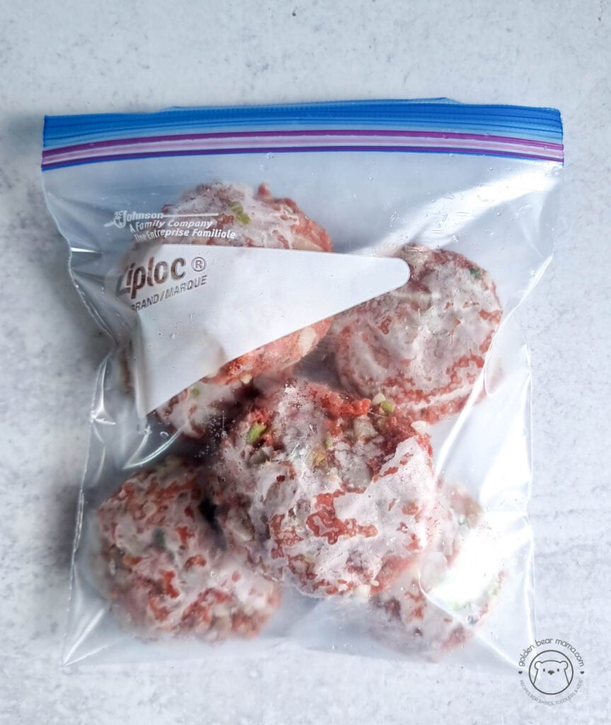 Homemade Ground Beef Baby Hamburgers (with seeds) - Golden Bear Mama