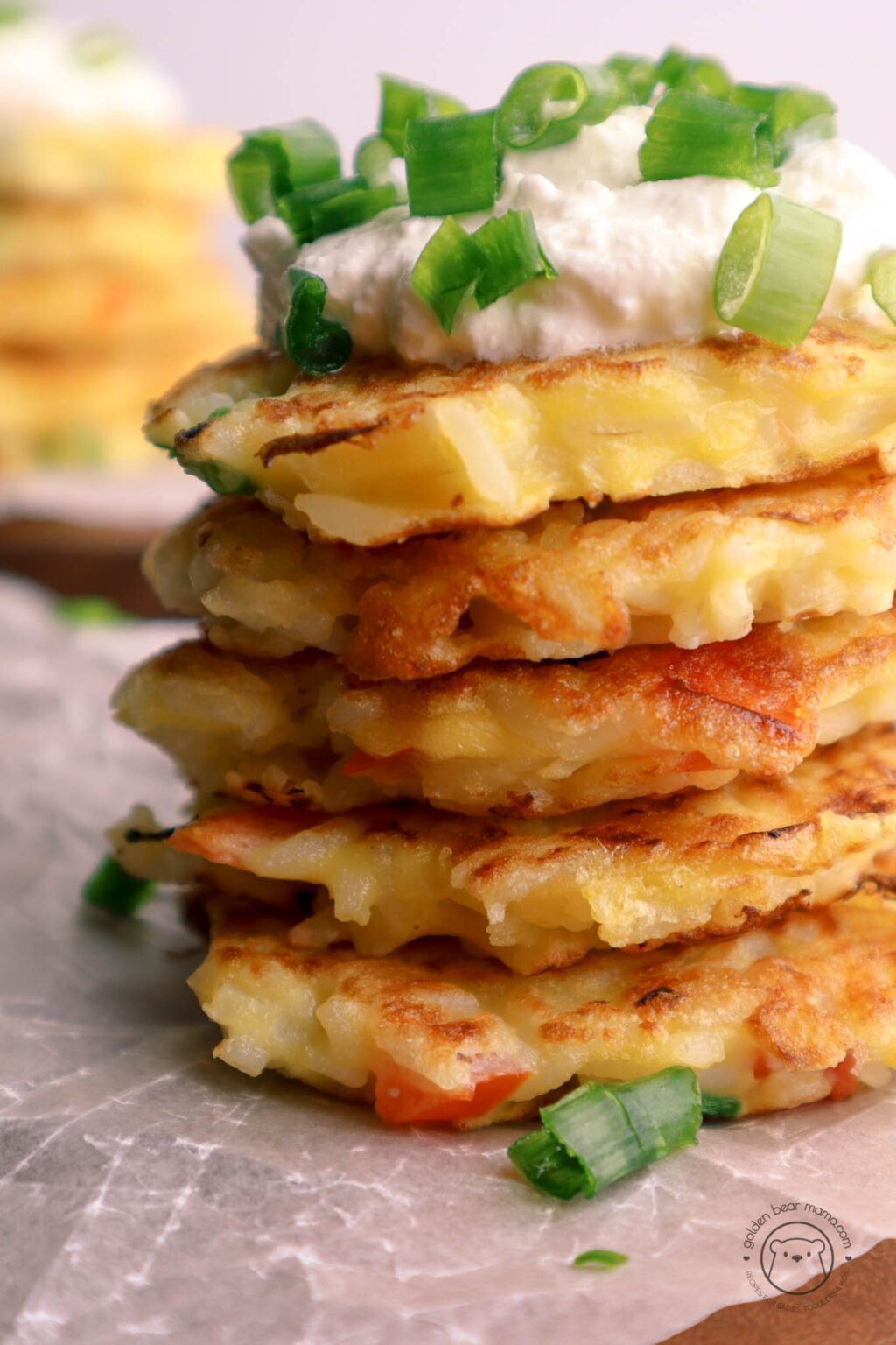 Easy Leftover Rice Fritters (Perfect for Toddlers) - Golden Bear Mama