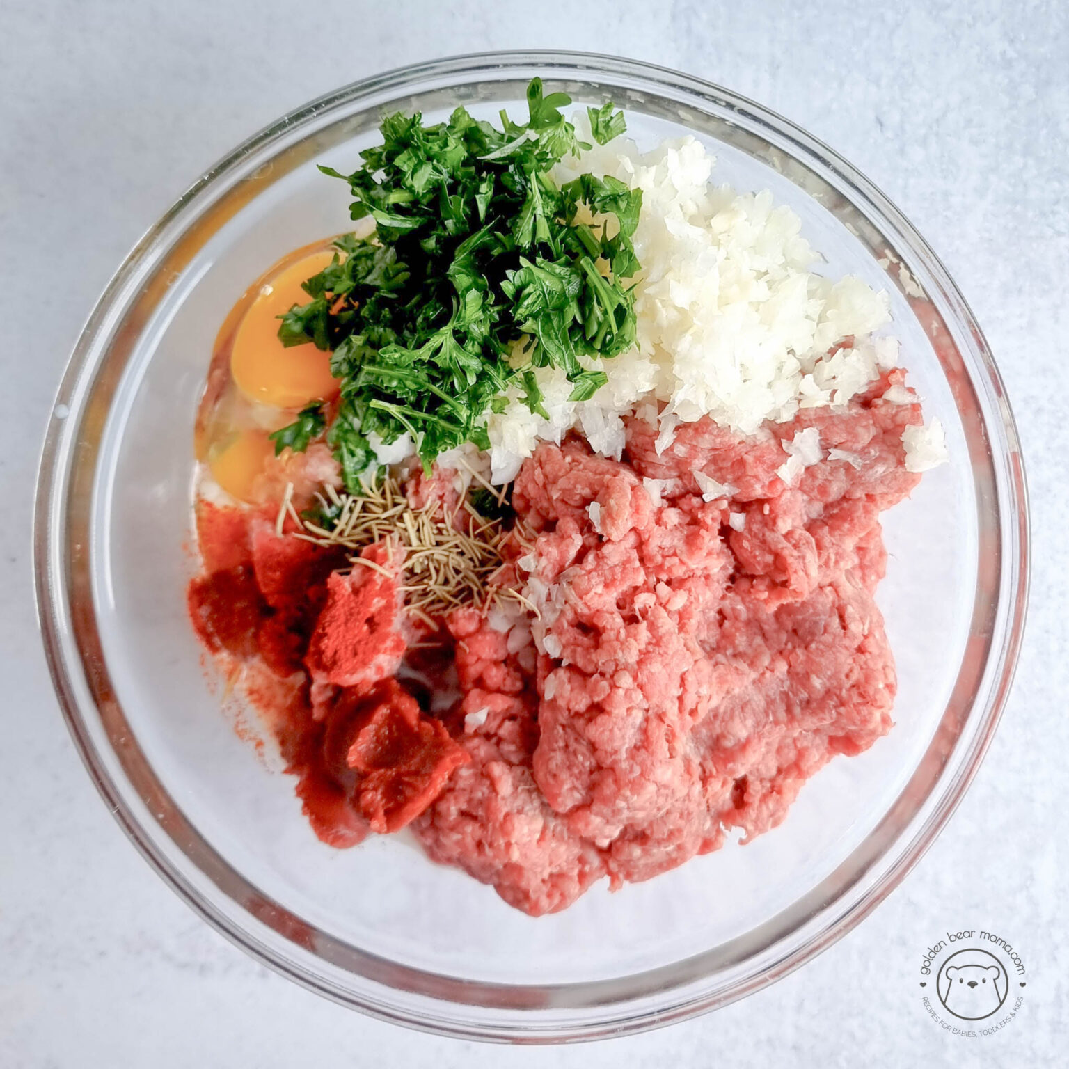 Easy Mini Meatloaves for Babies (with Oat Flour) - Golden Bear Mama
