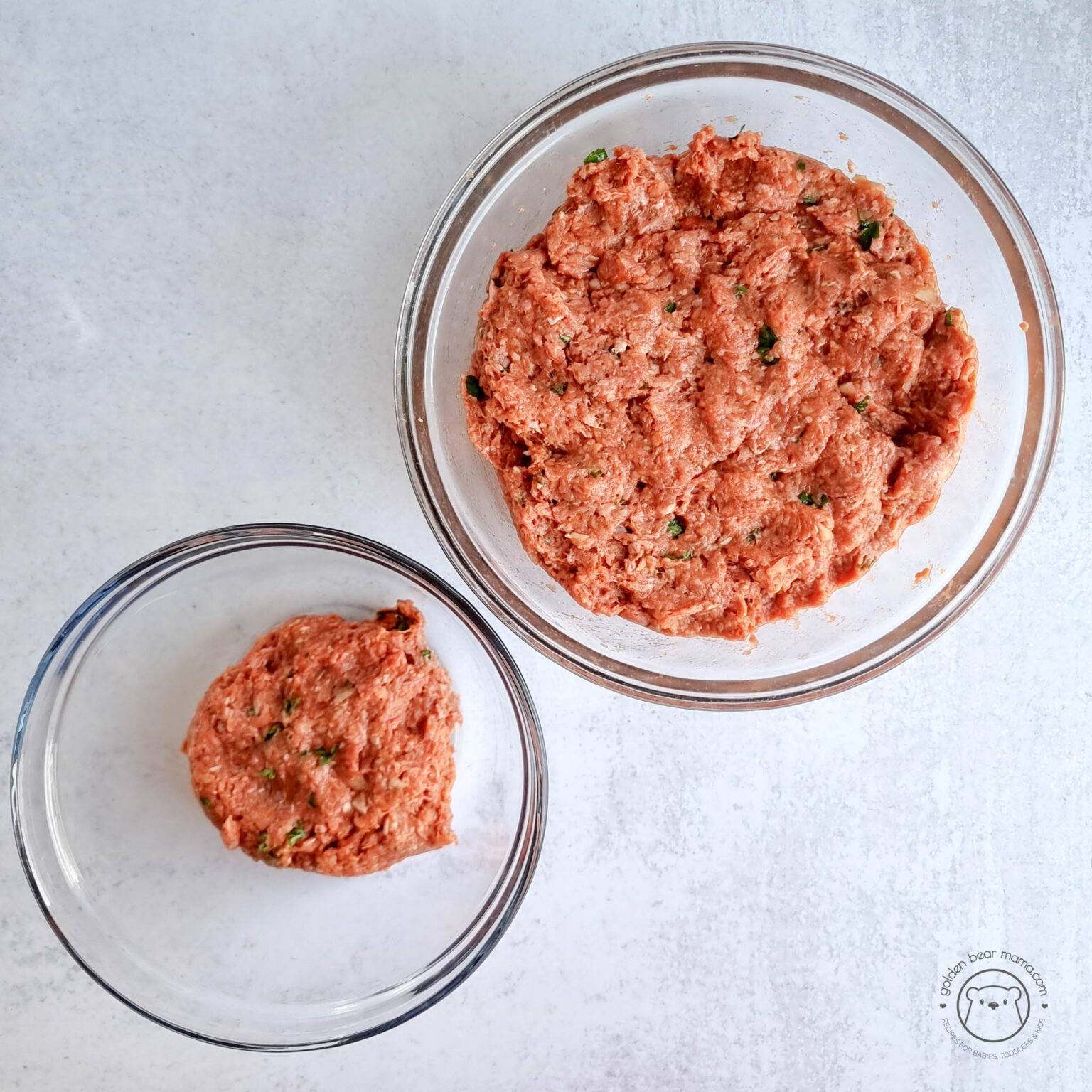 Easy Mini Meatloaves for Babies (with Oat Flour) - Golden Bear Mama