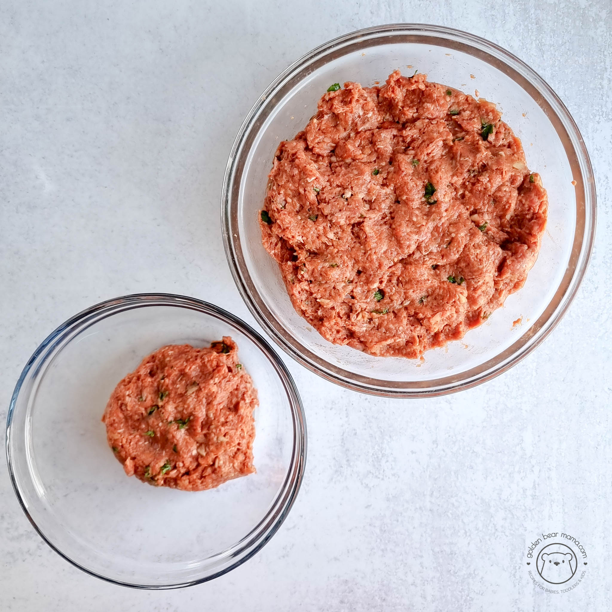 Easy Mini Meatloaves for Babies (with Oat Flour) - Golden Bear Mama