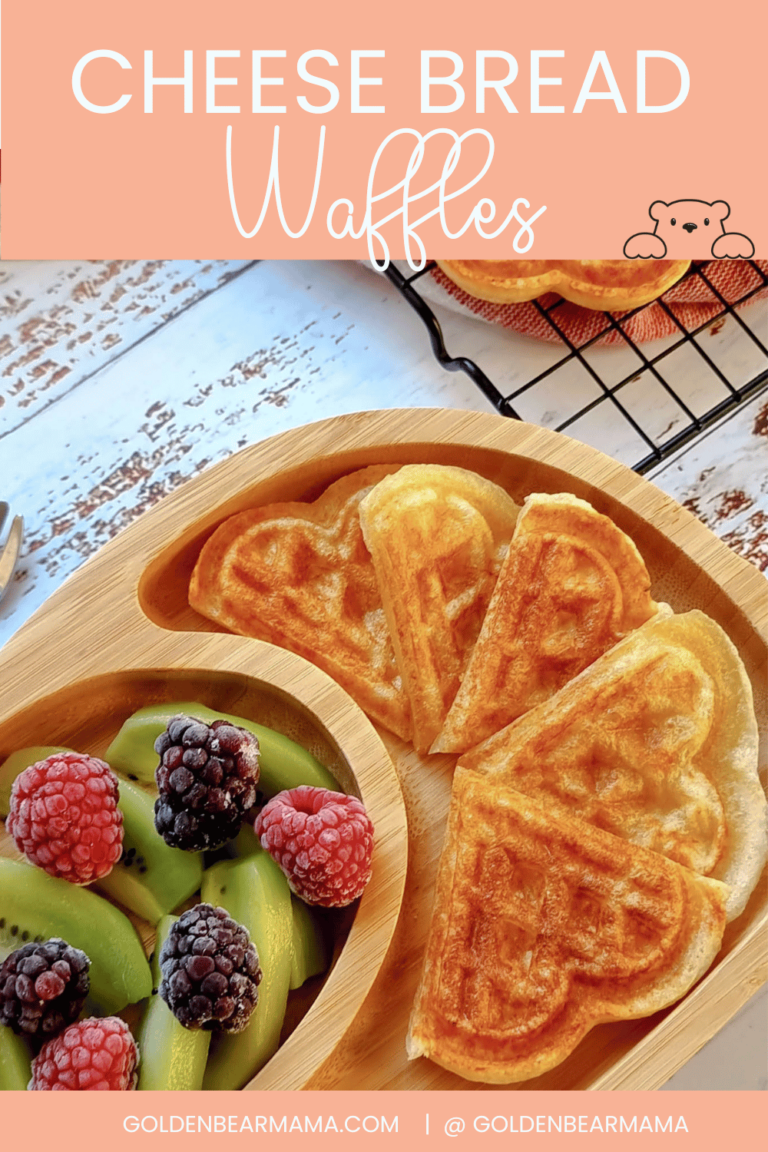 Brazilian Cheese Bread Waffles - Golden Bear Mama